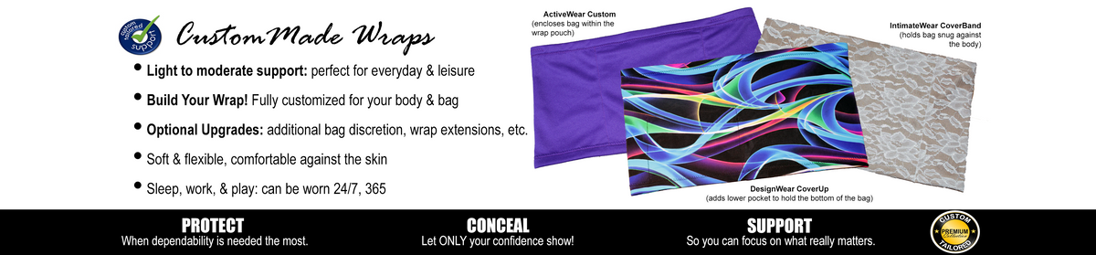 Custom-Made Ostomy Support Clothing | Ostomy Bag Holder